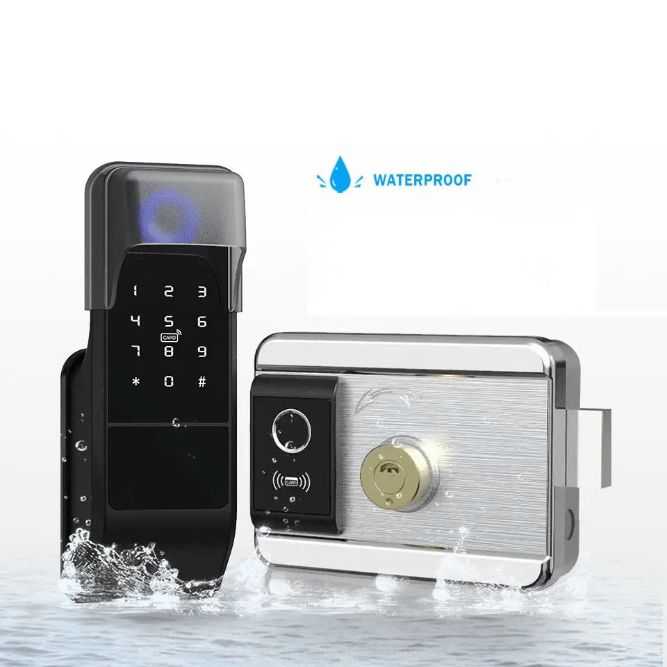 Yala inteligenta cu amprenta-card-cod-aplicatie waterproof